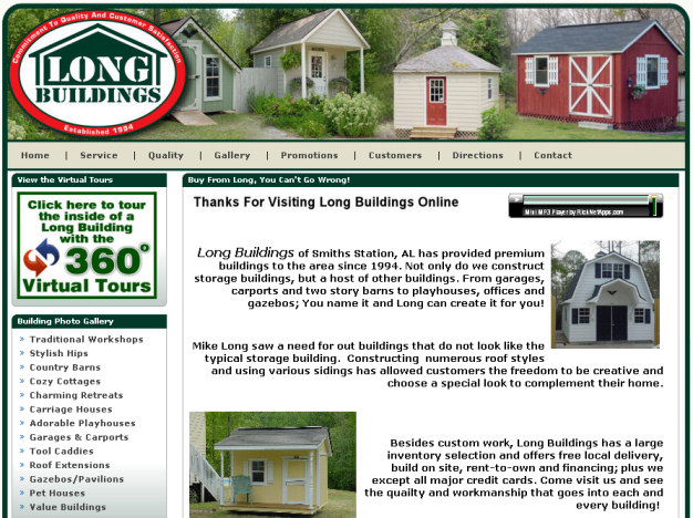 Long Buildings Website